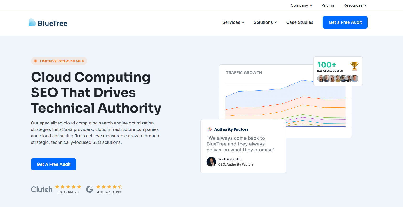 Cloud Computing SEO Services - BlueTree Digital